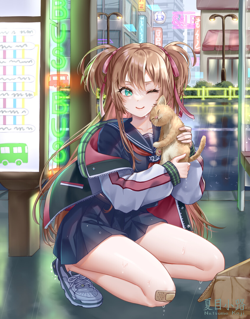 ArtStation - Abandoned Cat and Sharizotan (ALICE Fiction)