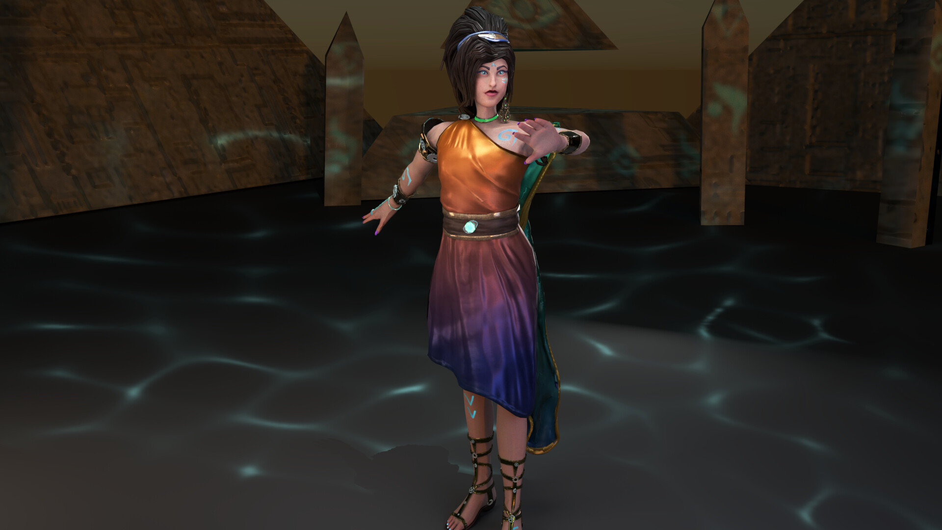 ArtStation - Art Challenge - Atlantida Character