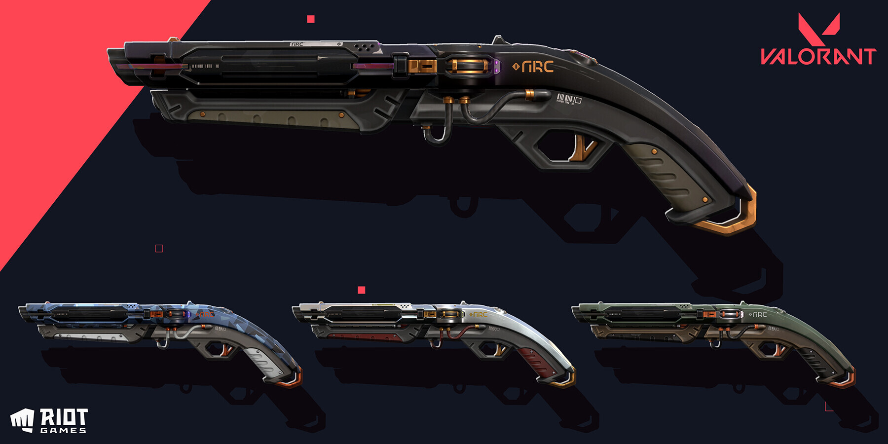 Christoph Gallowitsch - VALORANT - Shorty 'Prelude to Chaos' Weapon Skin