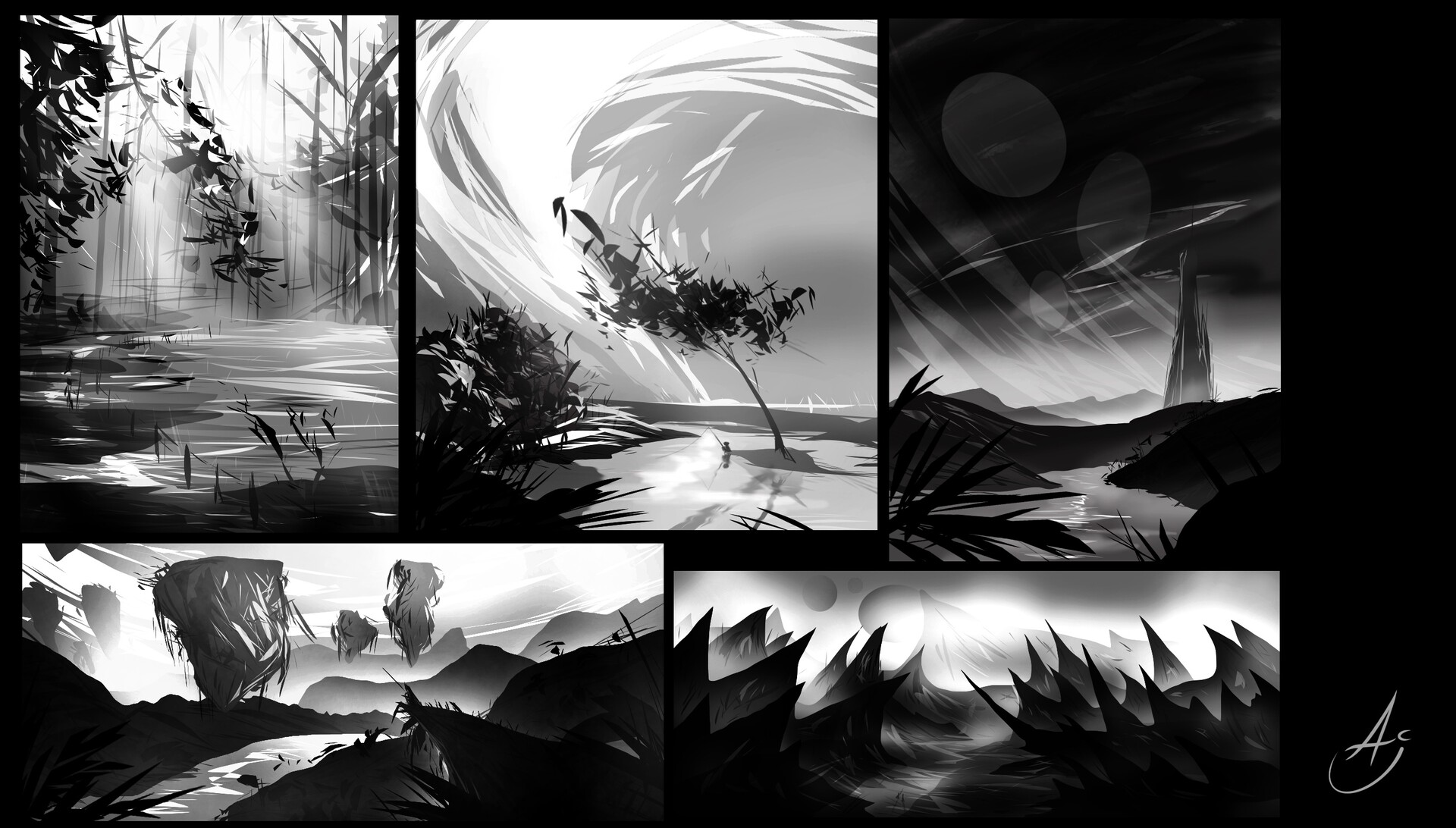 ArtStation - Concept art Thumbnails