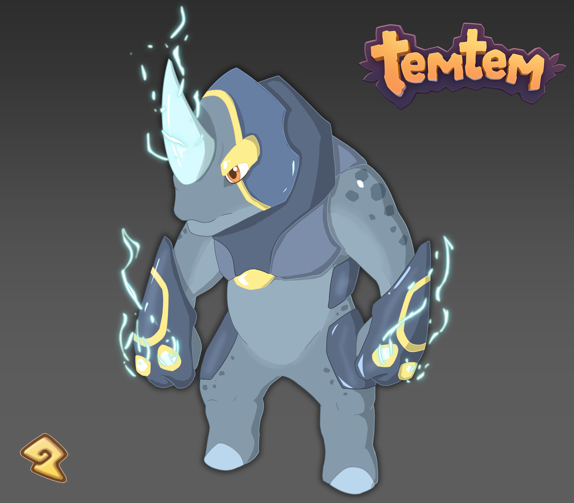 ArtStation - Electric Temtem 3 (Fanart)