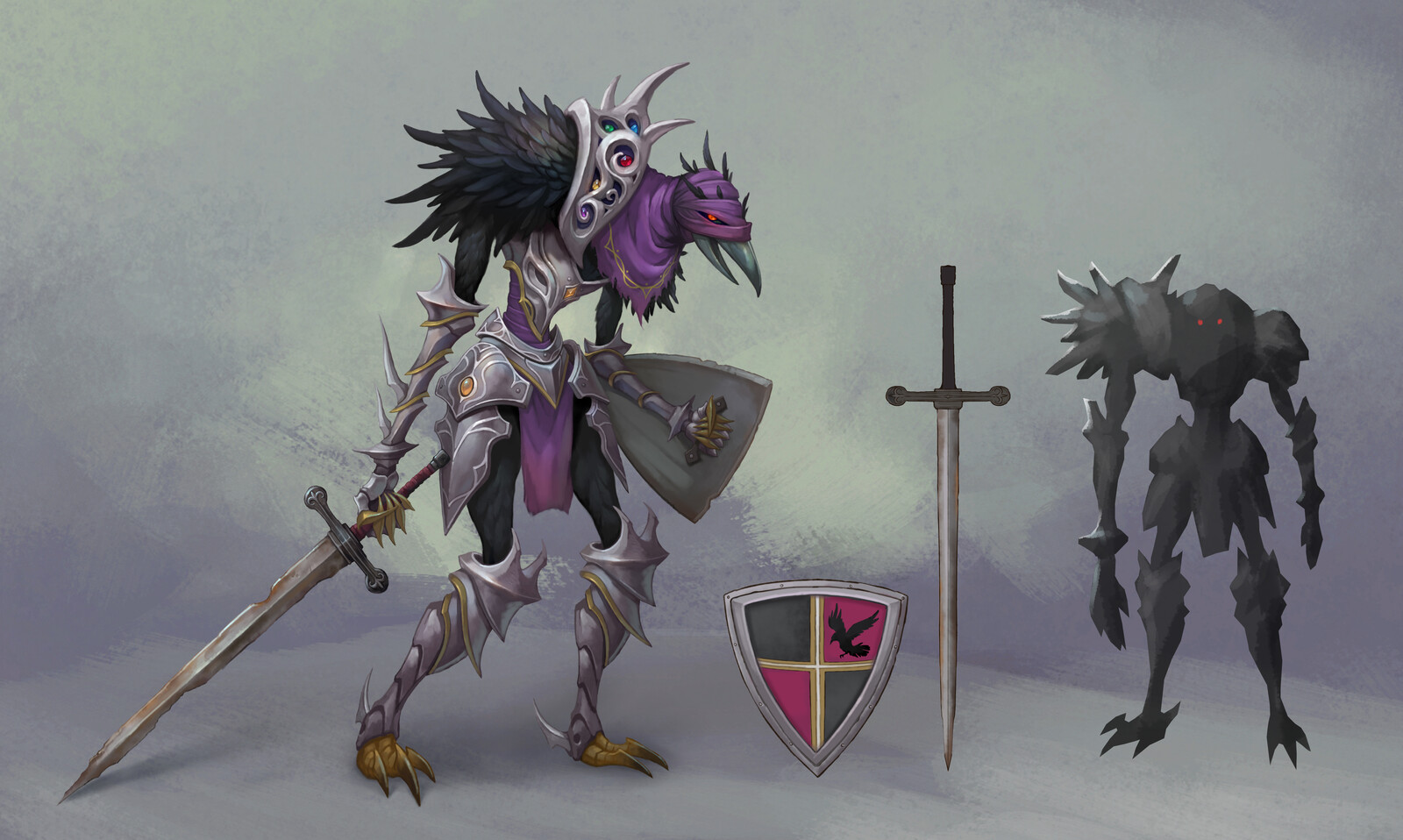 Zhong YiWen - Monster - Raven Knight