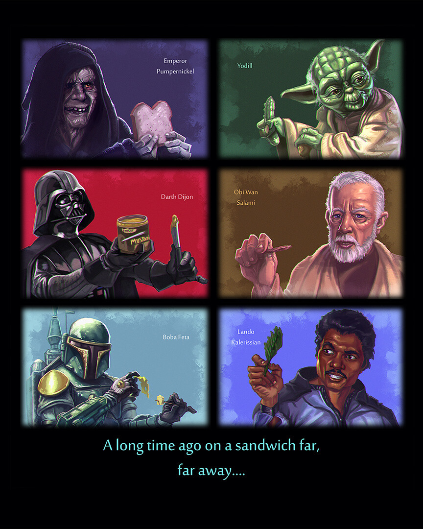 ArtStation - Star Wars Sandwich