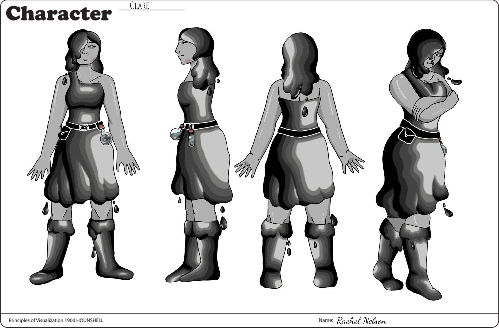 ArtStation - Character Sheet