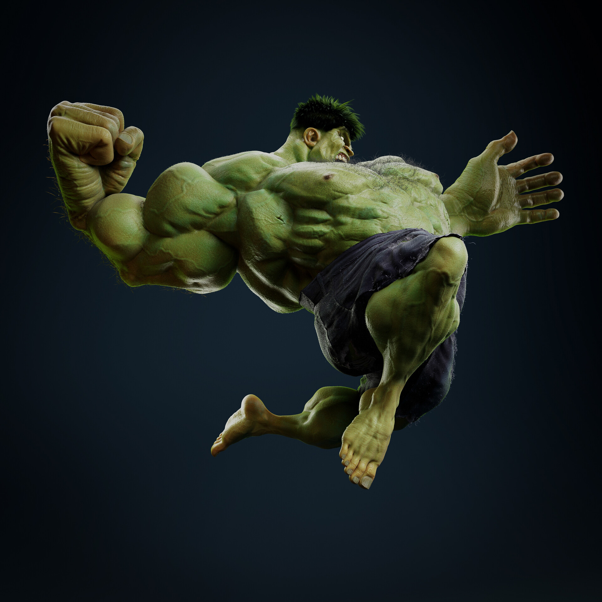 ArtStation - Hulk Smash!