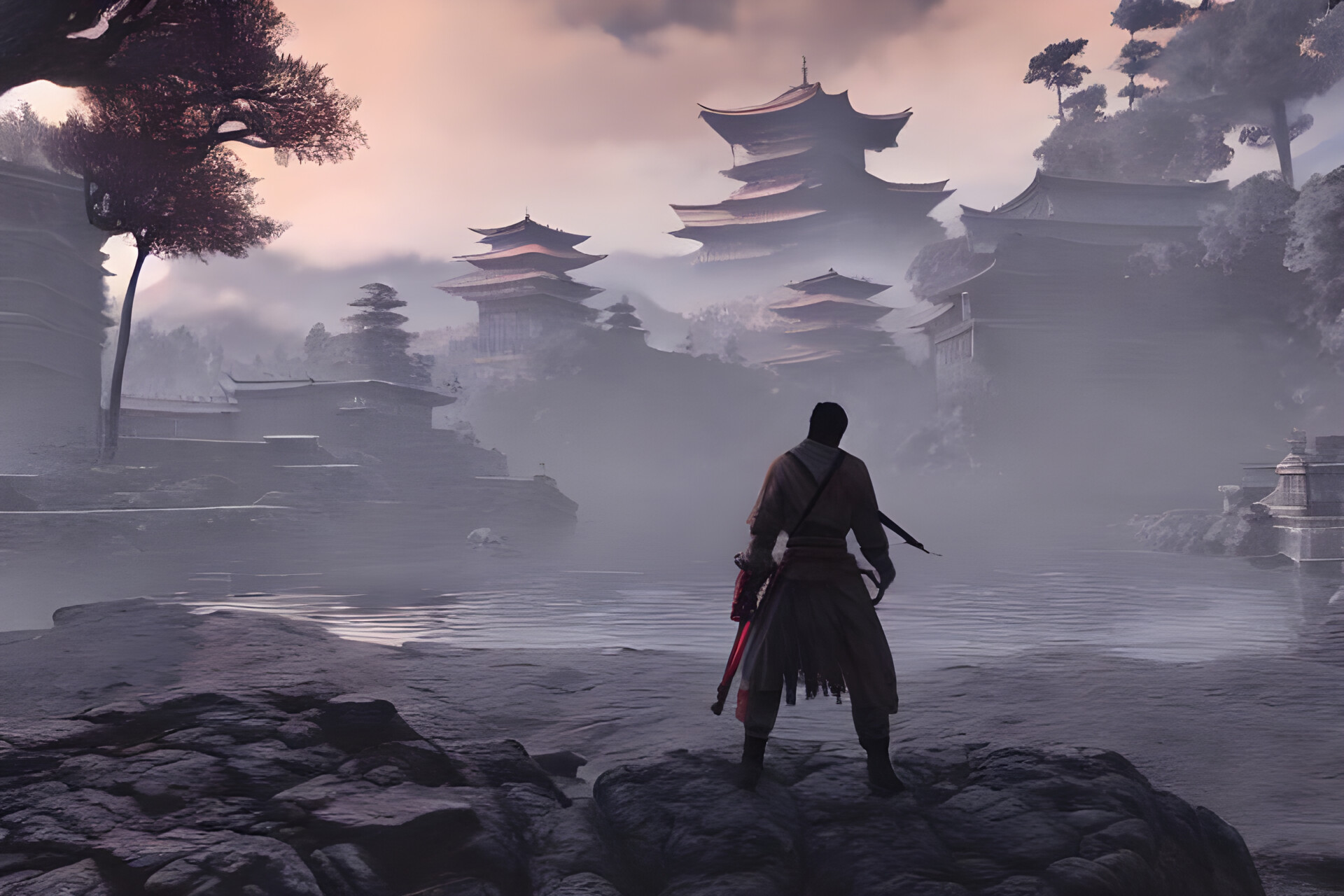 ArtStation - Sekiro Backgrounds