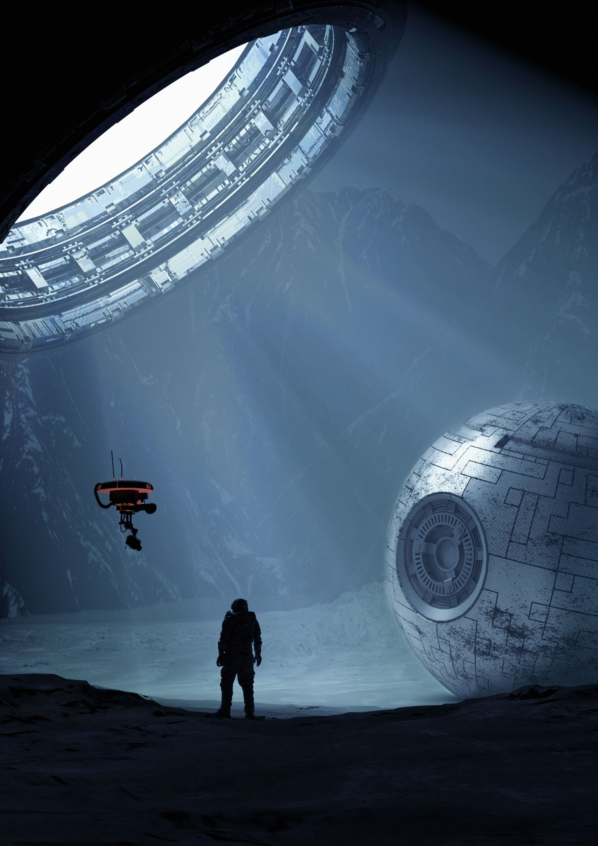 ArtStation - Sci-fi cave