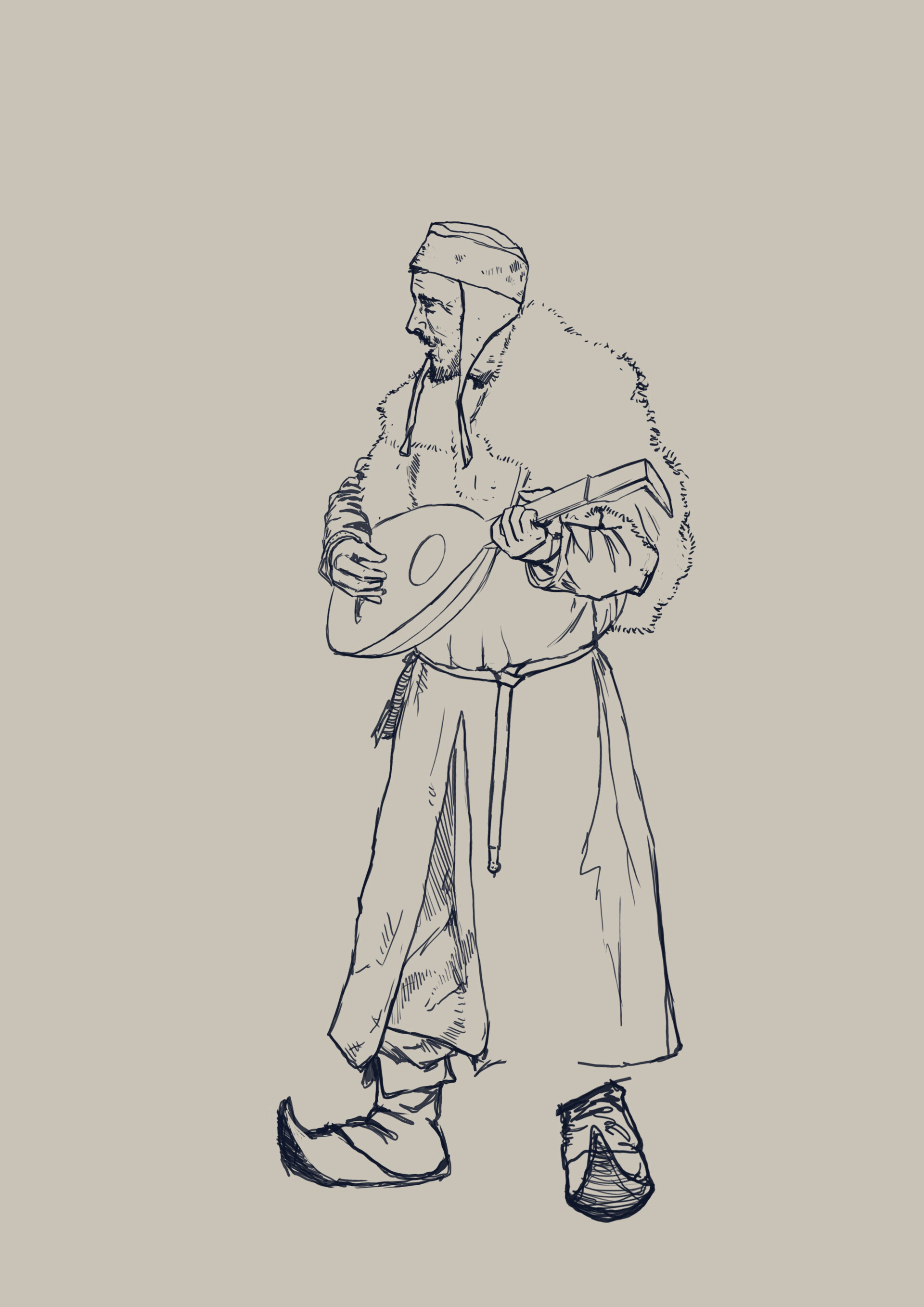 ArtStation - Medieval Sketch