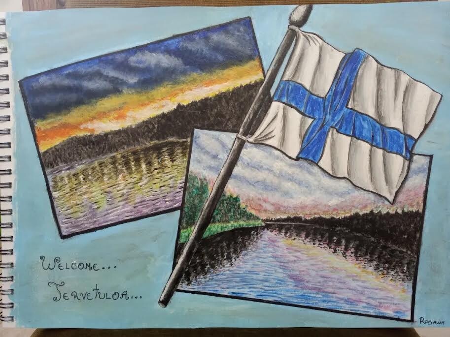 ArtStation - Finland postcard