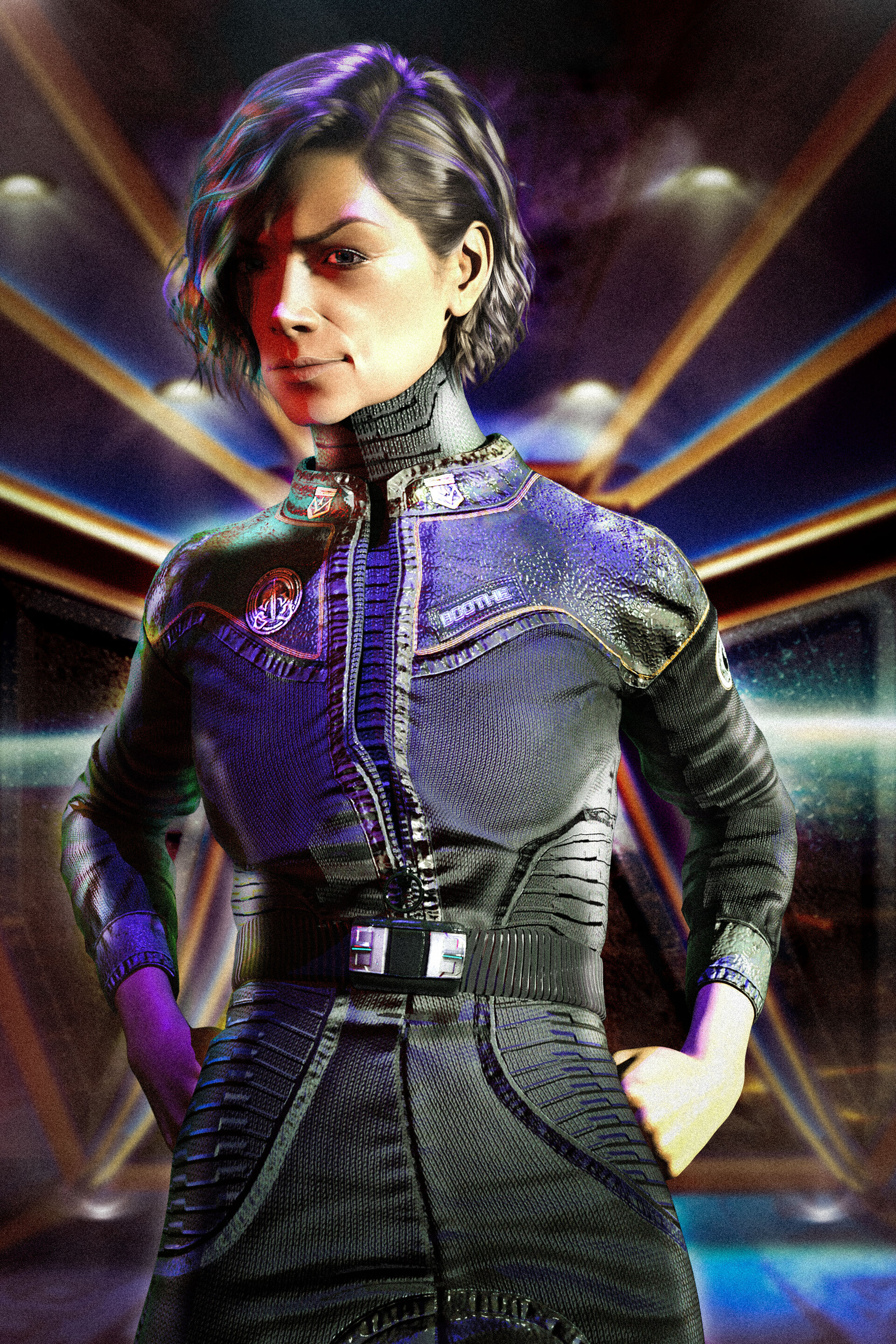 ArtStation - Visual Novel Character Portrait