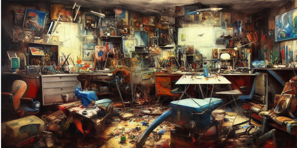 ArtStation - Organized Clutter