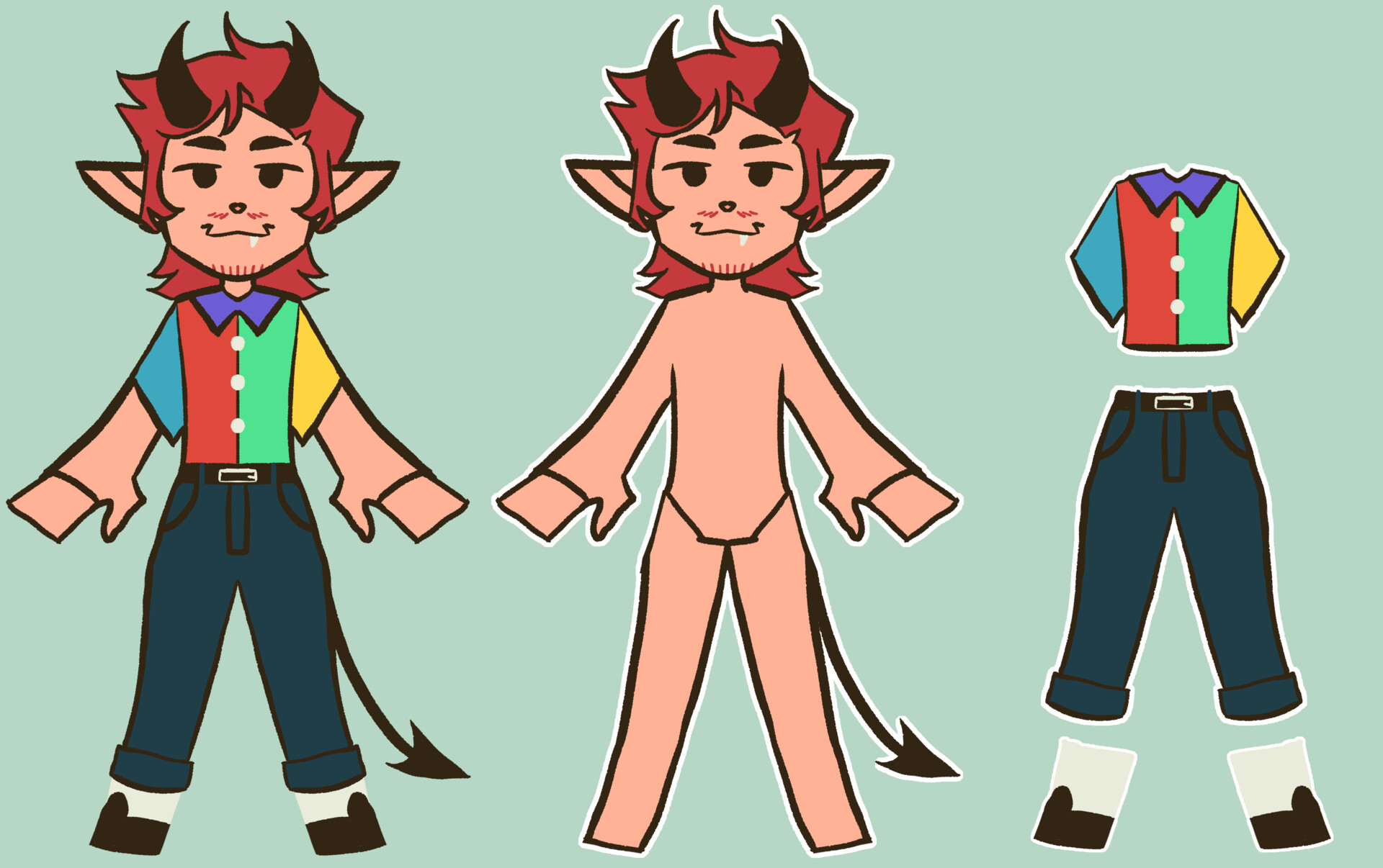 Mako B - Paper dolls