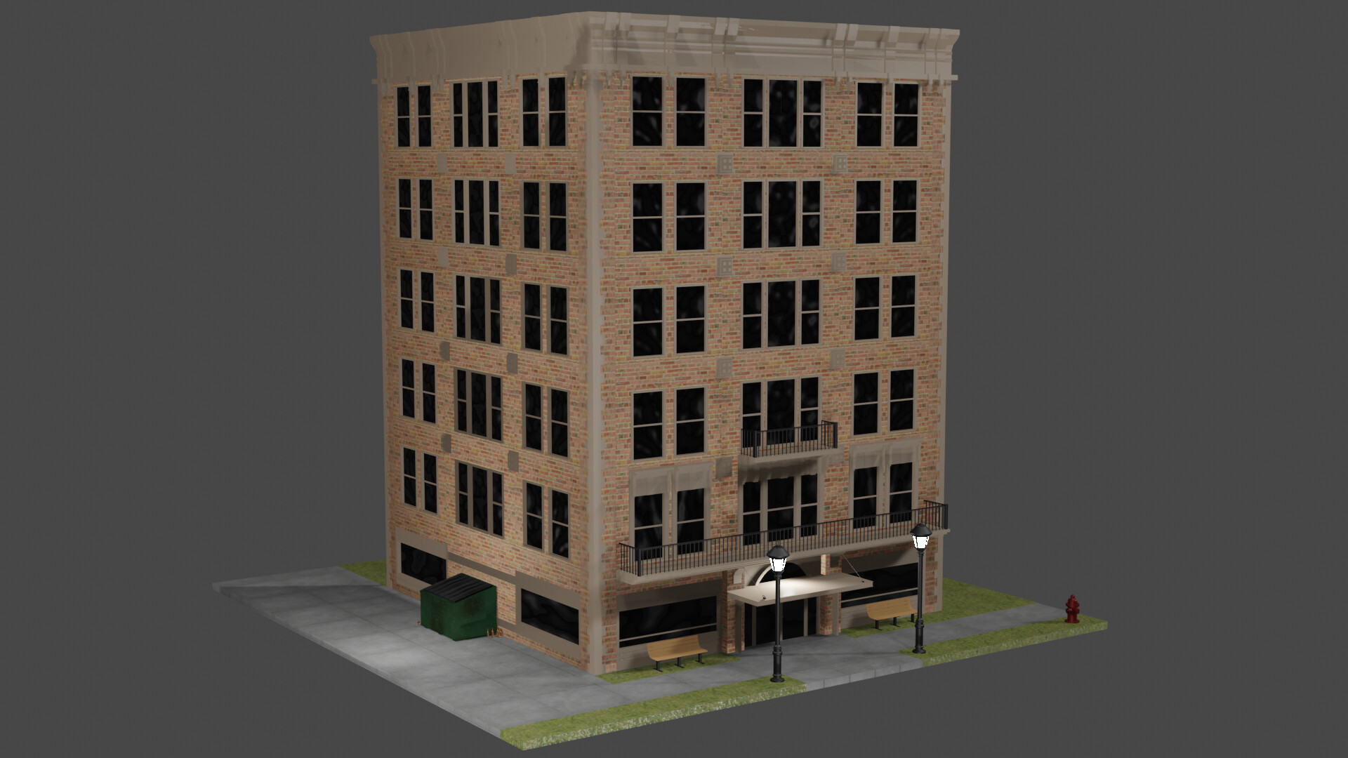 ArtStation - Apartment Building