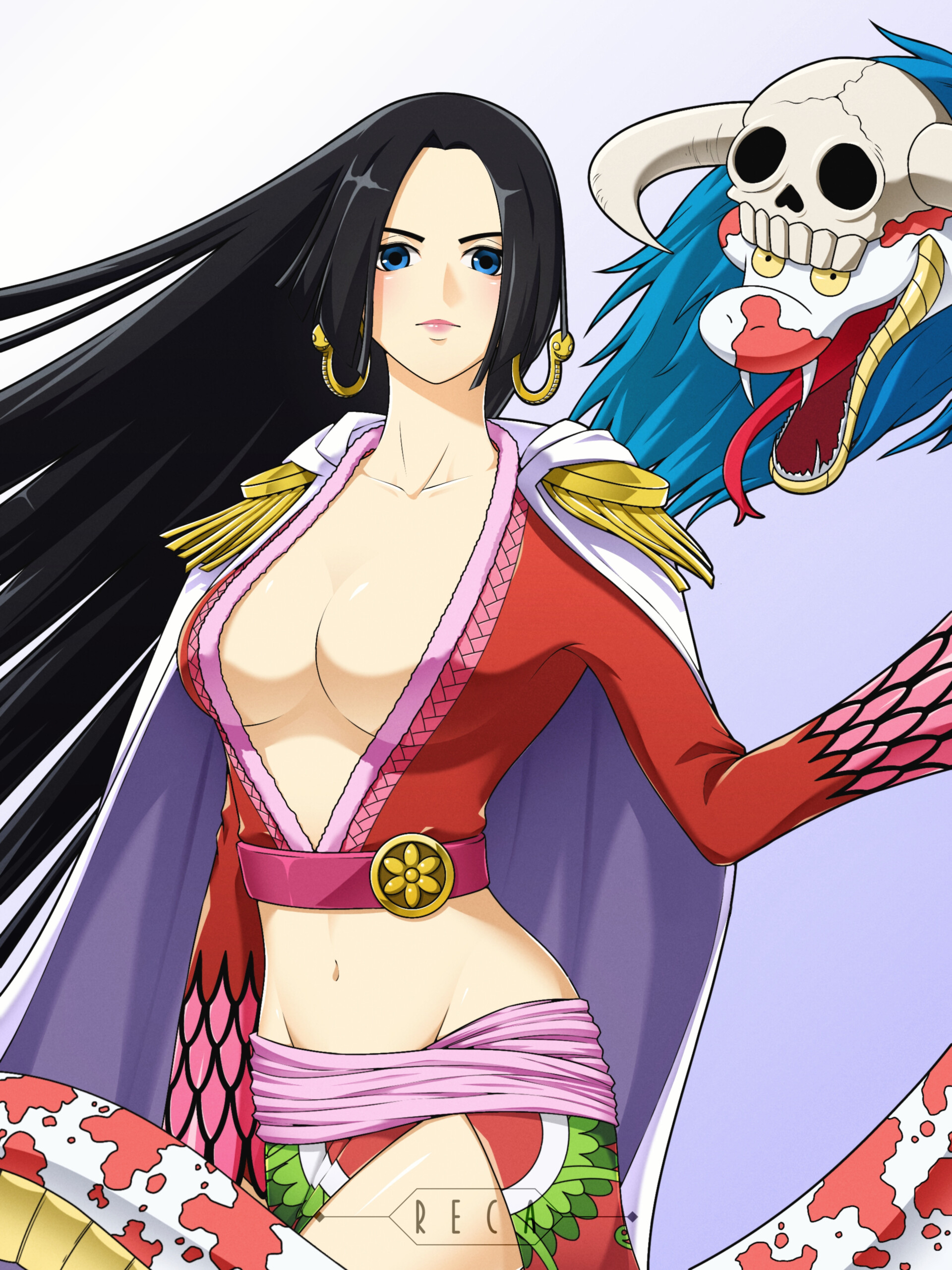 ArtStation - BOA HANCOCK from ONE PIECE