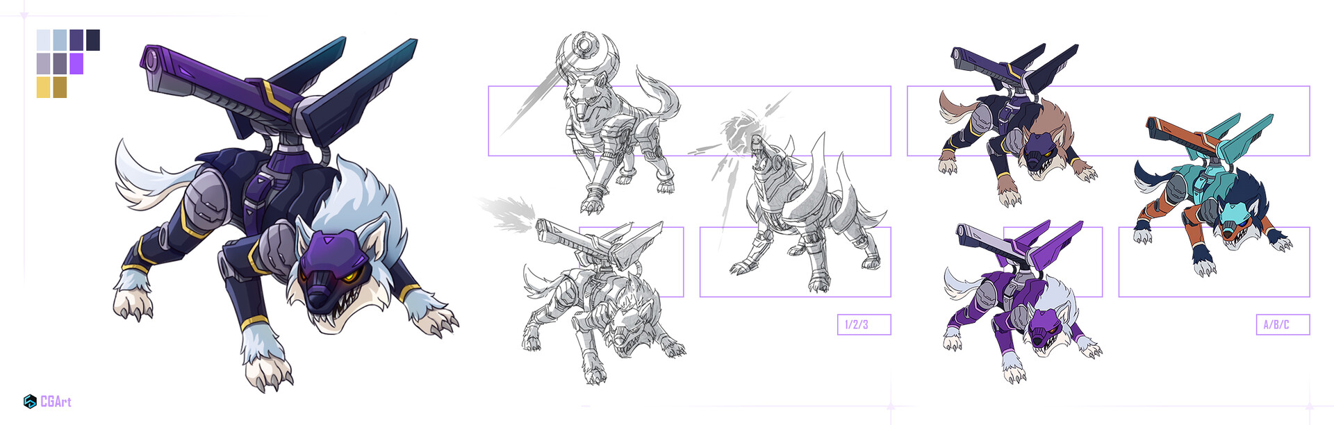 Minh Truong - Animal Mech Concept | MECHA SERIES