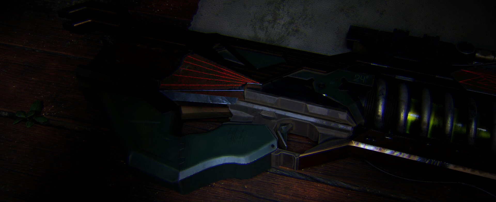 ArtStation - Sci-Fi Alien Gun