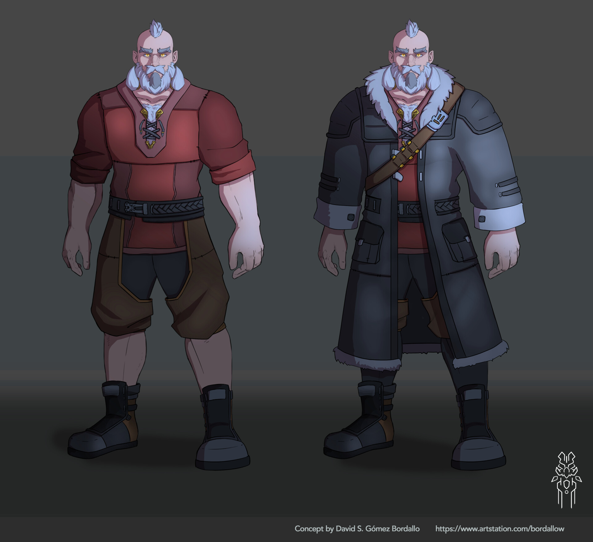 ArtStation - Boar Warrior-2