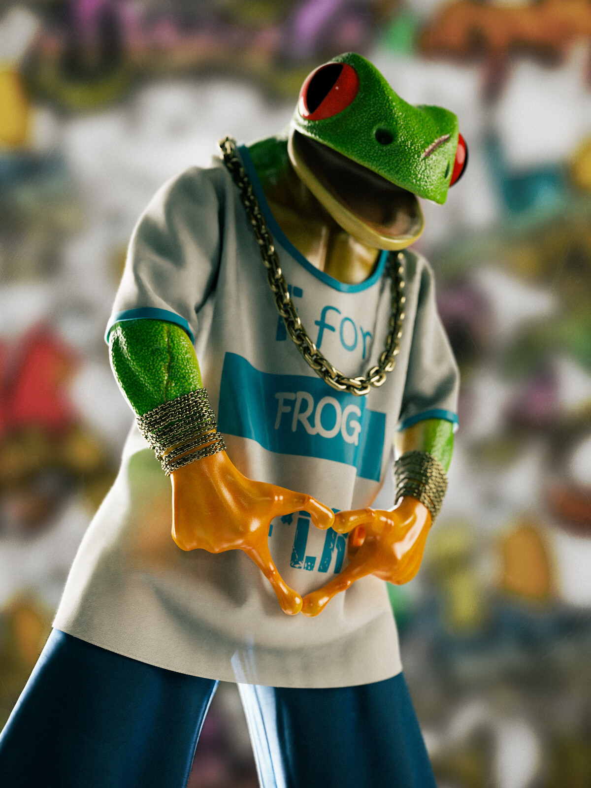 Spandan Ghosh - Hip-hop Frog Dude