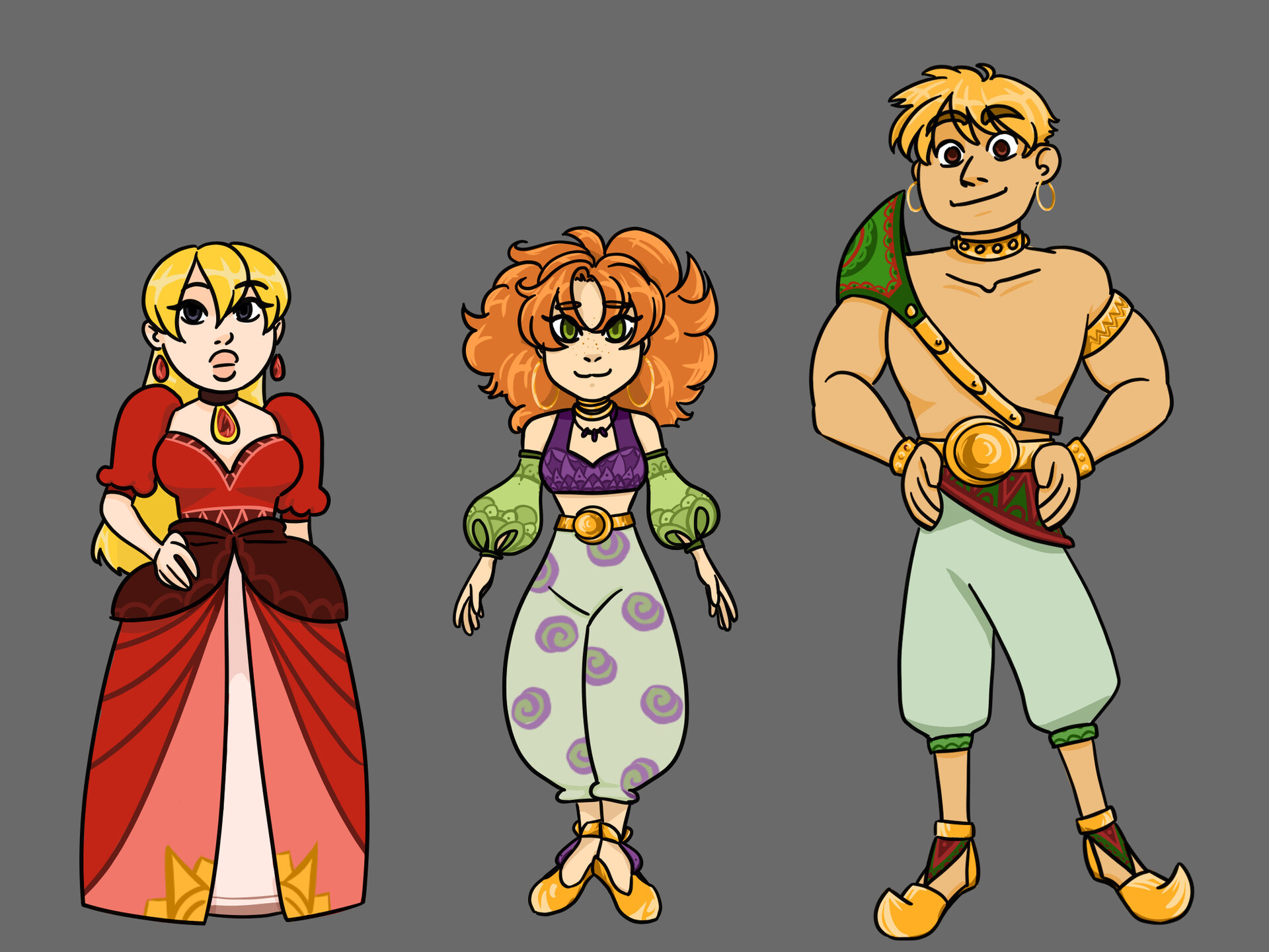 ArtStation - Character design - Cartoon Style 2/3