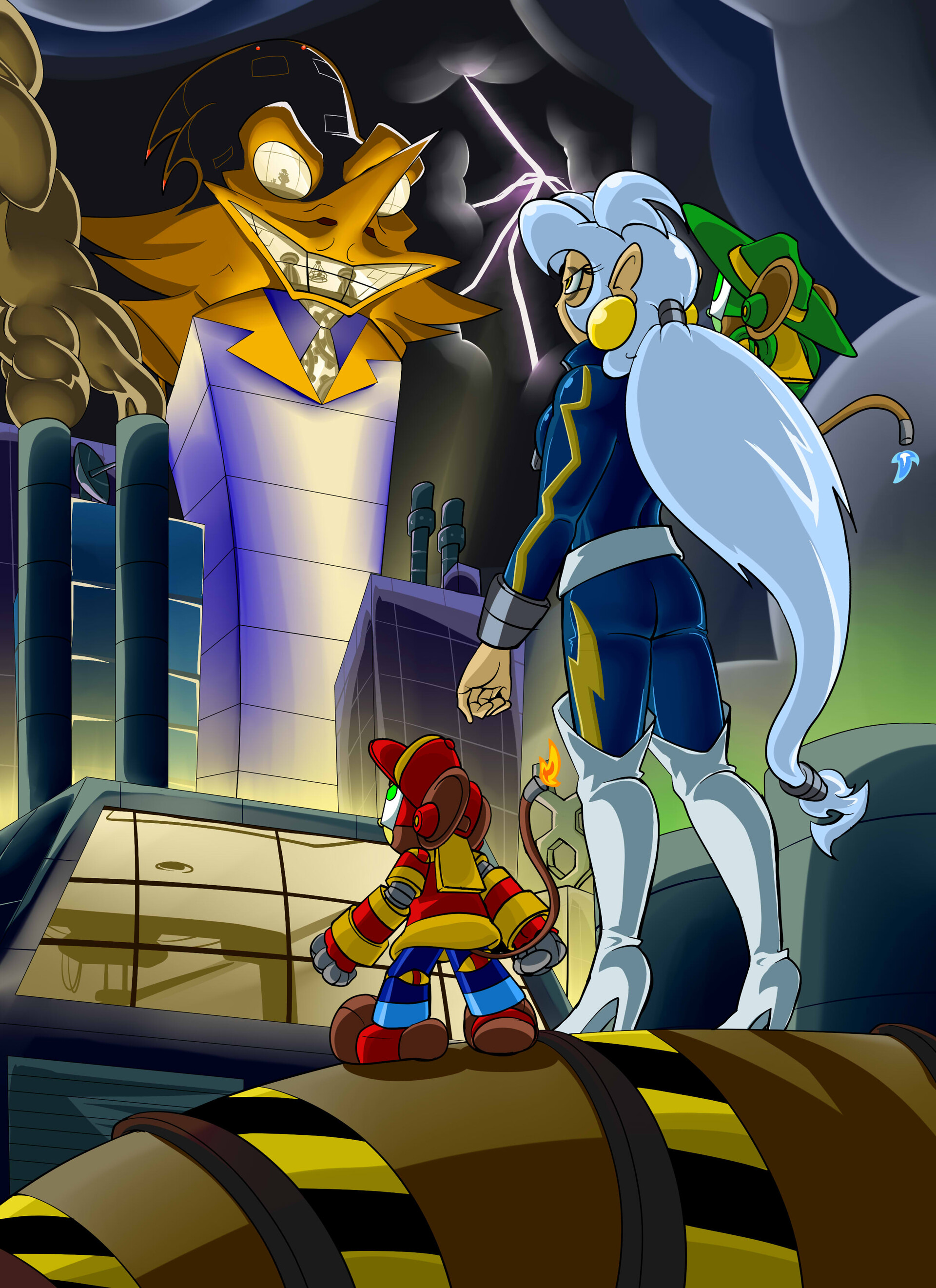 ArtStation - Planet Topia ACT 6 Enter the office