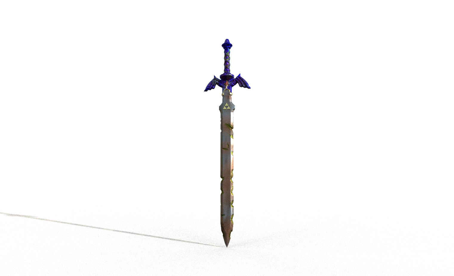 ArtStation - Fanart-master sword -obj the legend of zelda