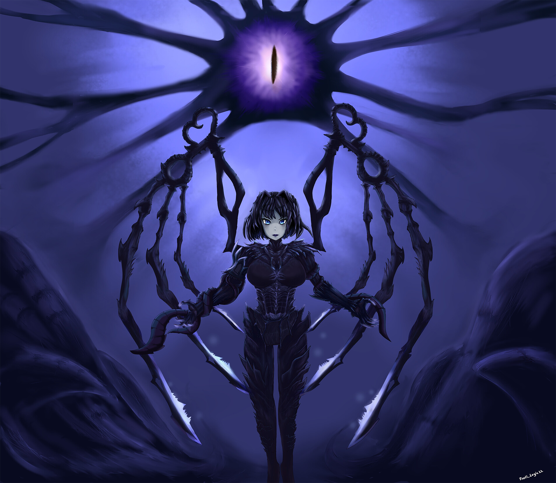 ArtStation - Queen of Blades Kronii