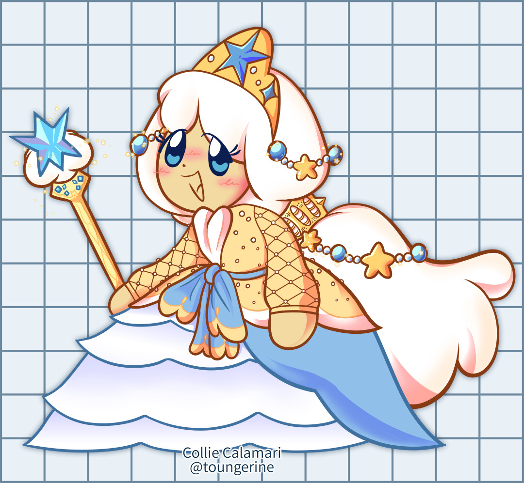 Calamari Collie - Princess Cream Puff