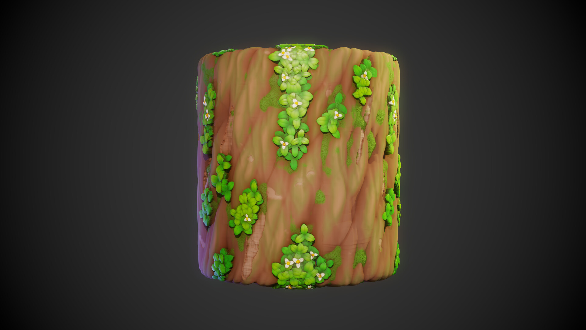 ArtStation - Stylized bark