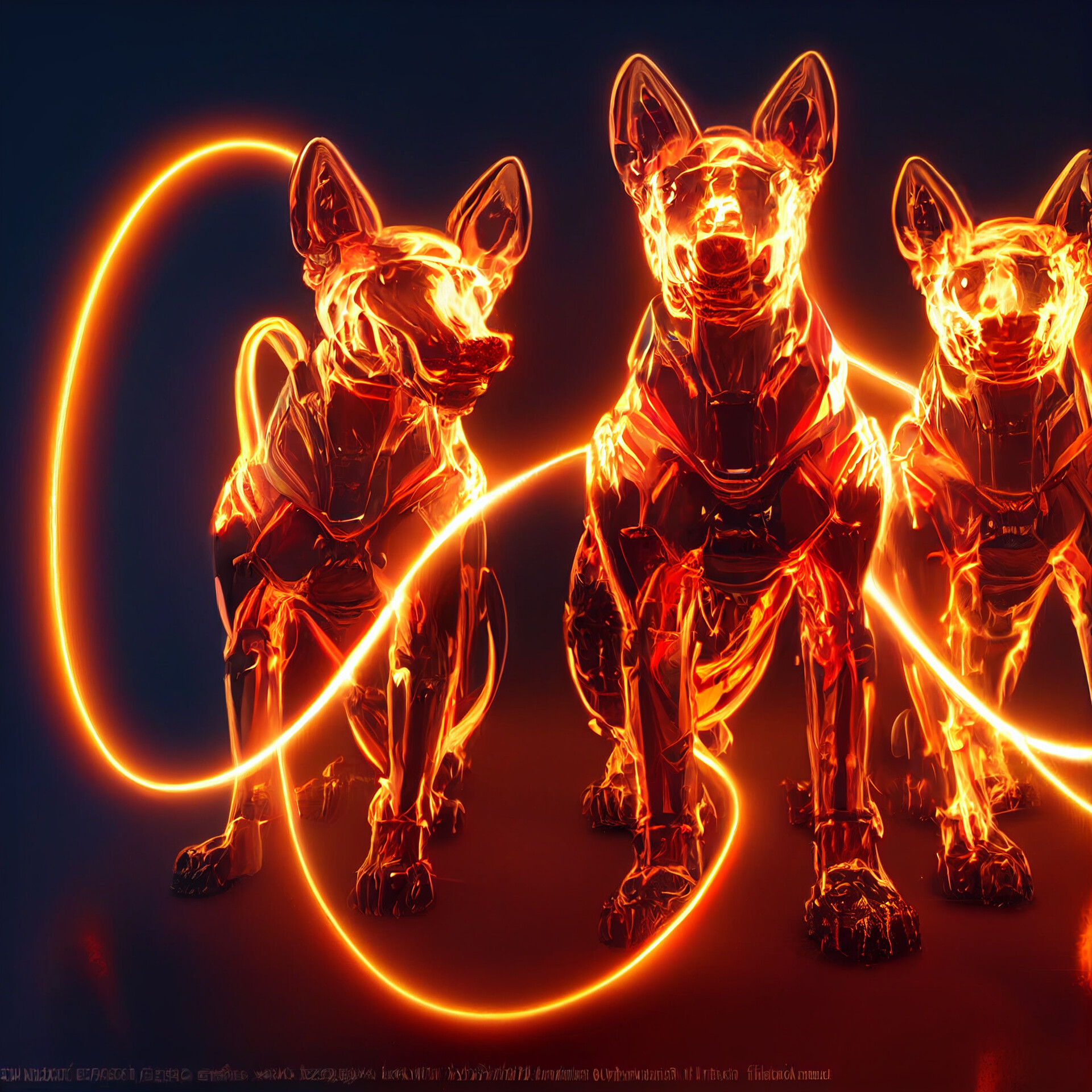 Marin - Futuristic cyber creatures