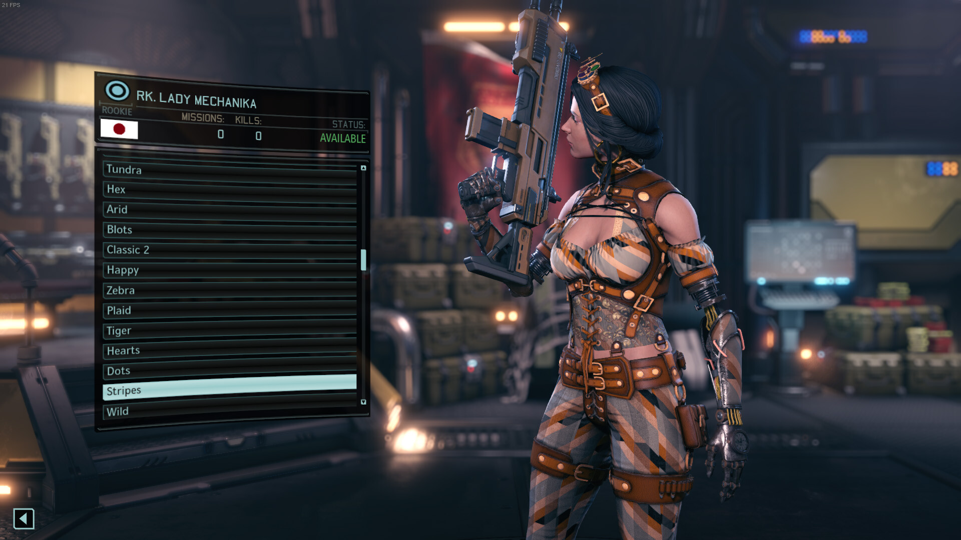 Oleksandr Petrychenko - XCOM 2 Mod - Lady Mechanika Squadmate