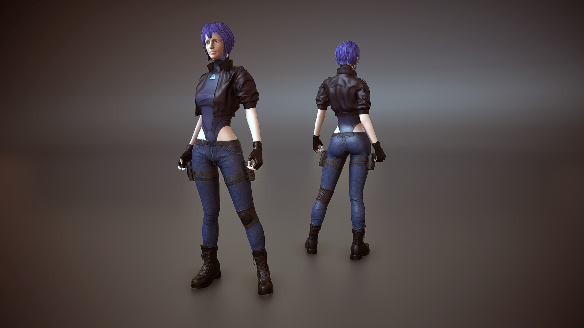 ArtStation - GITS Motoko Kusanagi