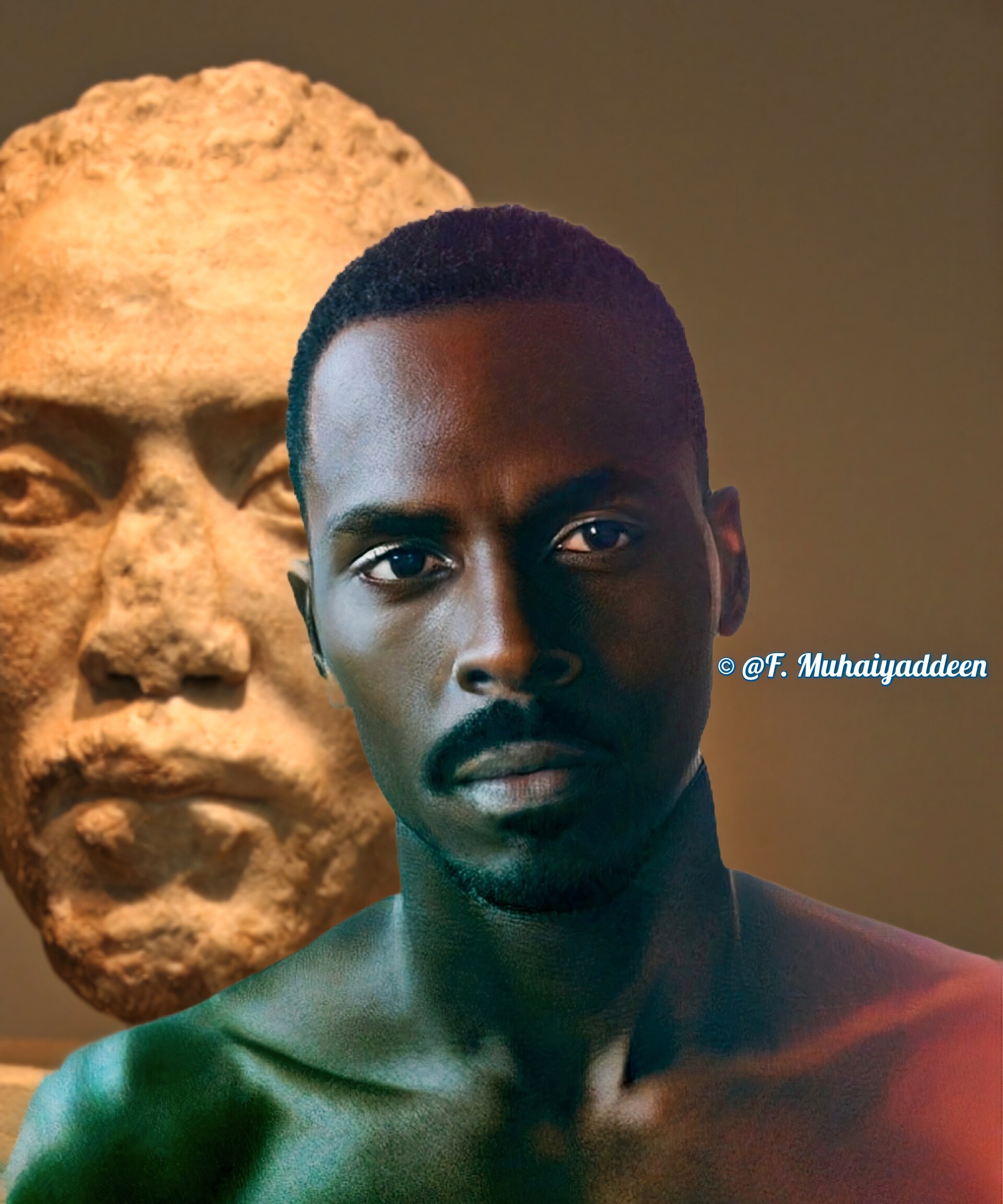 ArtStation - Memnon the Aithiopian Warrior King Version #2