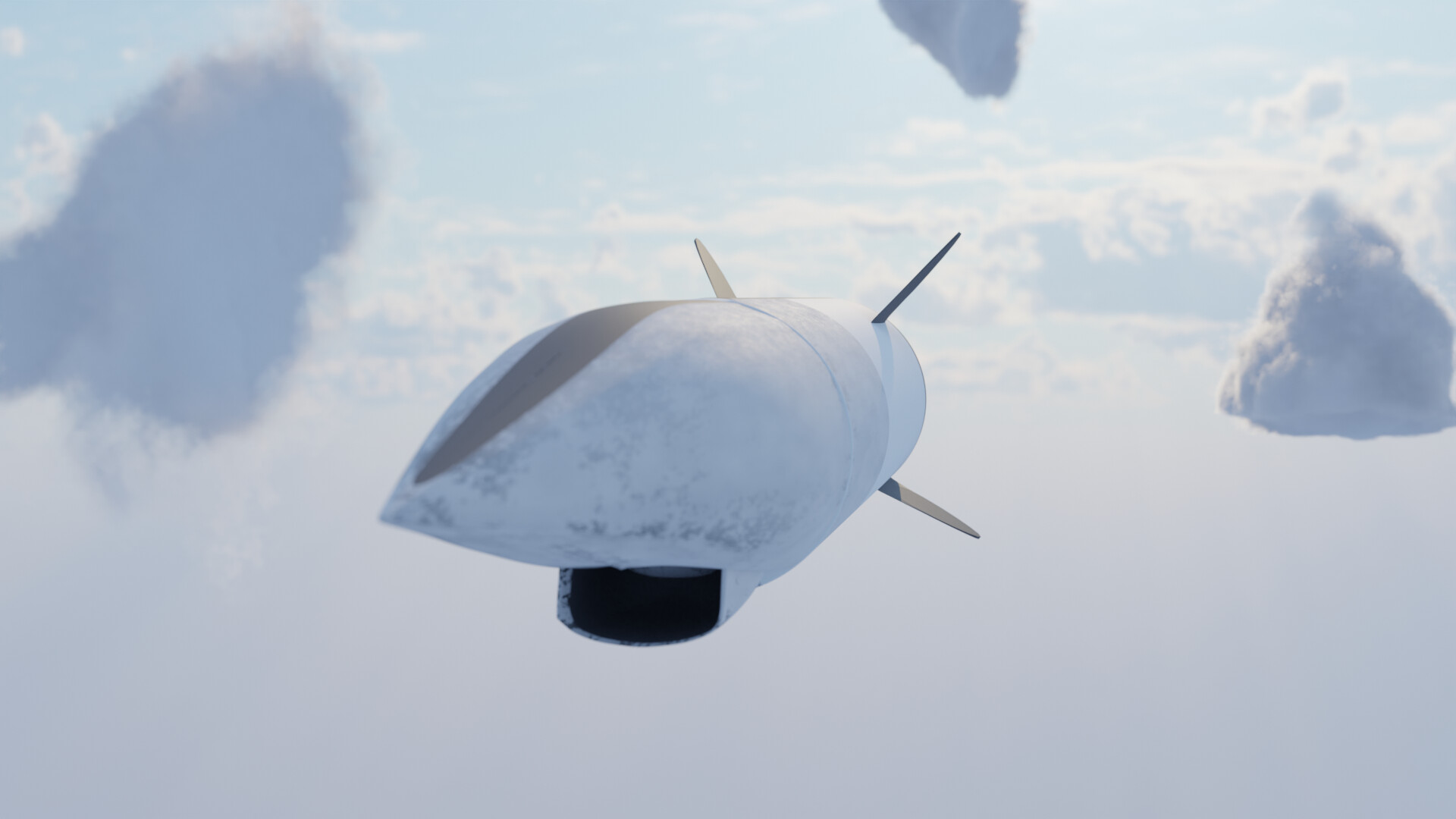 ArtStation - Supersonic Cruise Missile Concept "Kastet".
