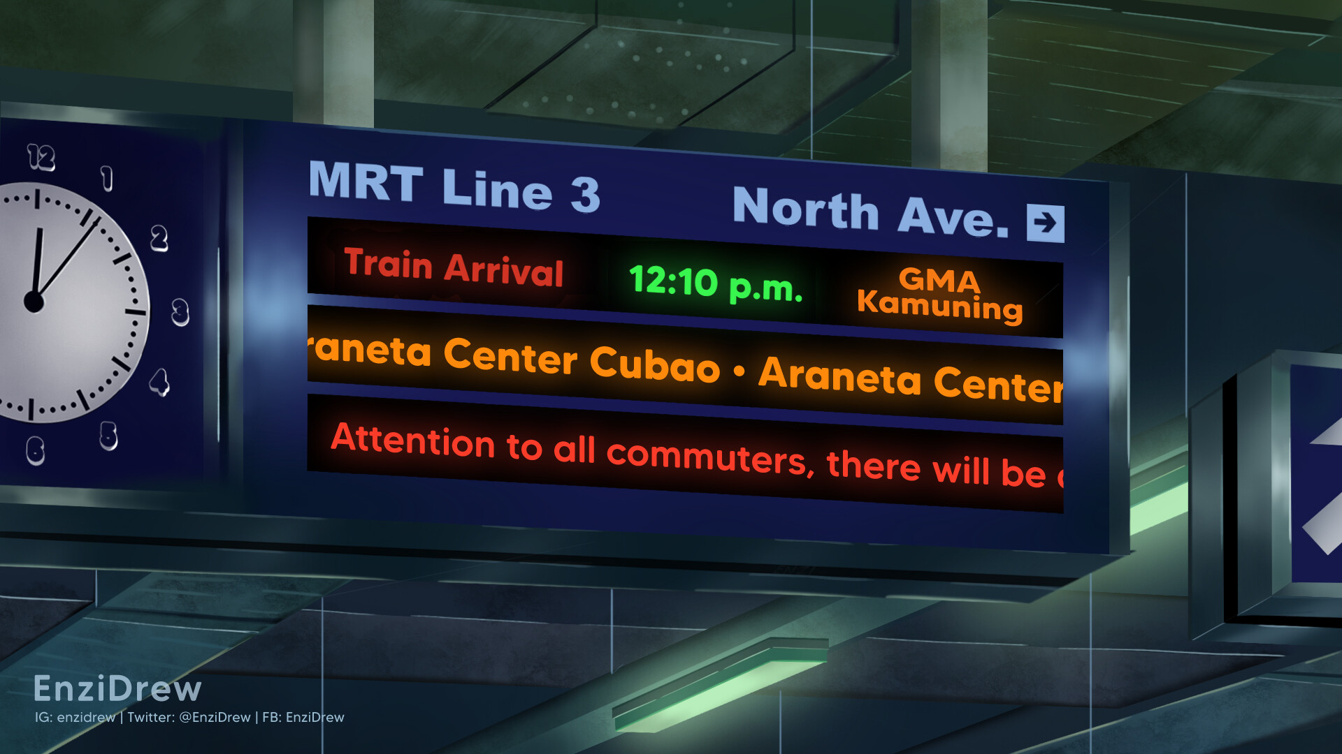 EnziDrew - Background Artworks