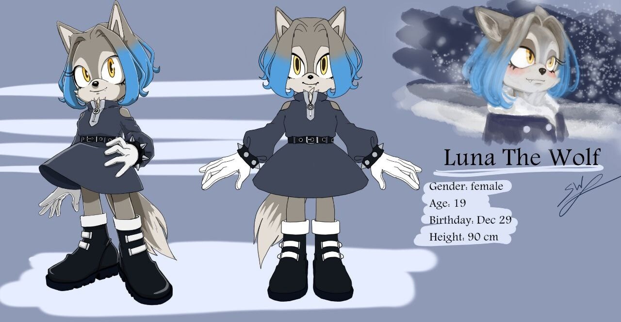 ArtStation - OC Luna