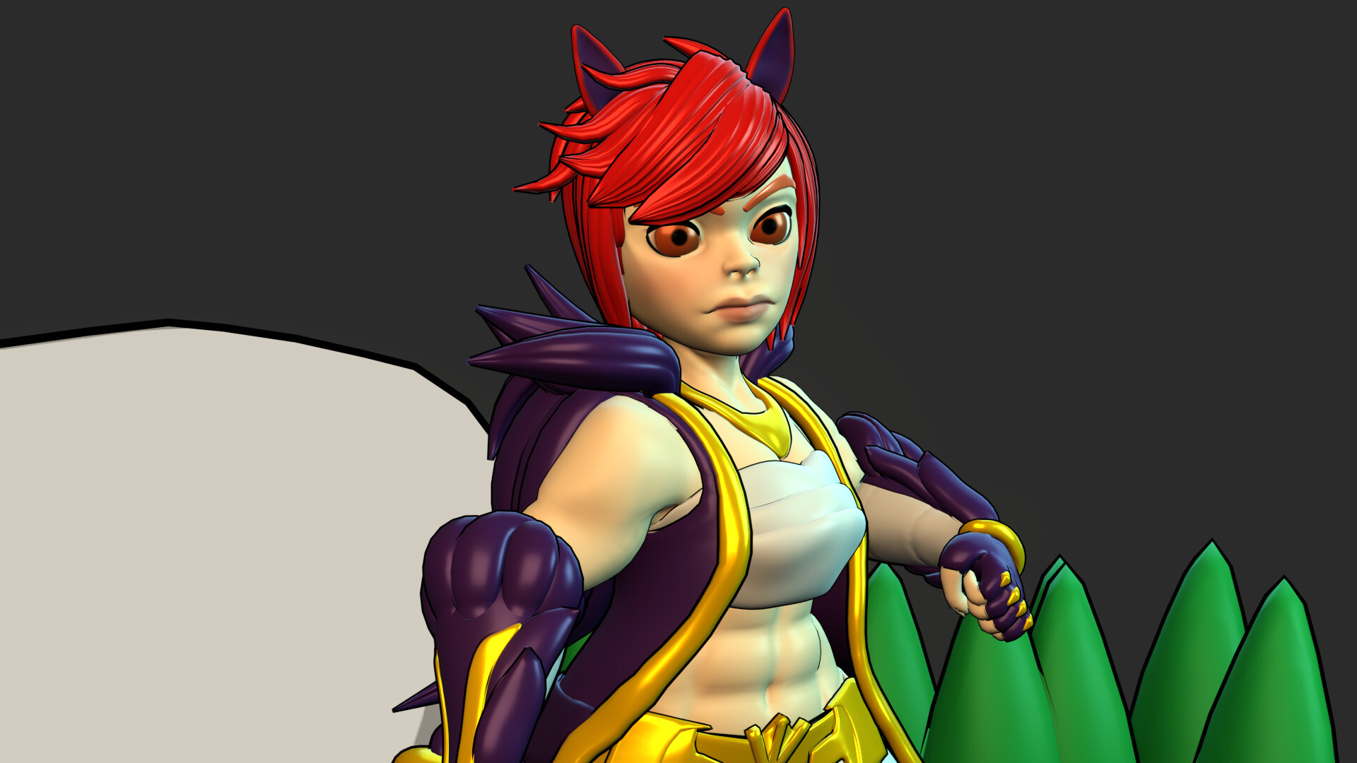 ArtStation - Sett fanart (genderbent)