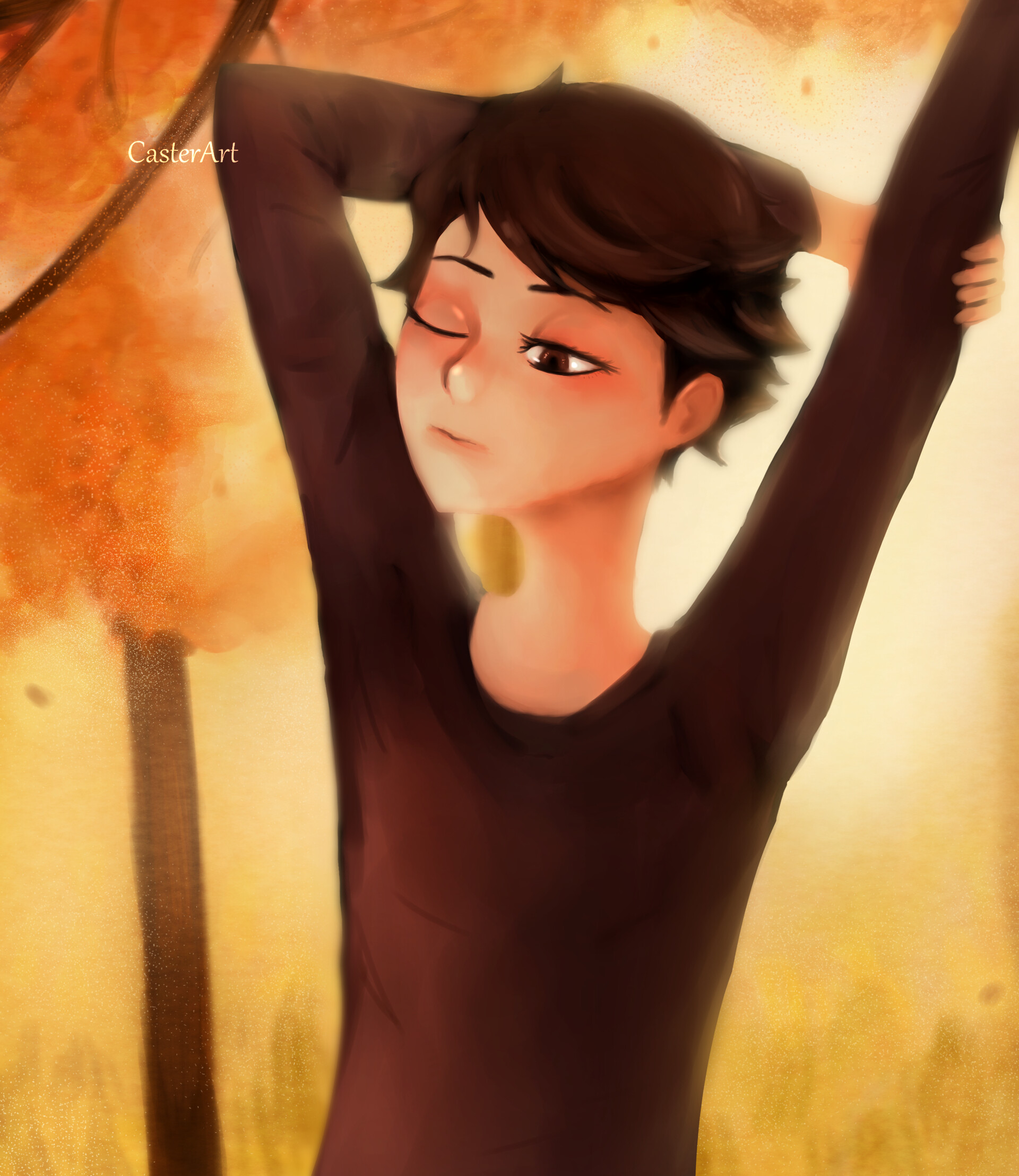 ArtStation - Tired In Orange