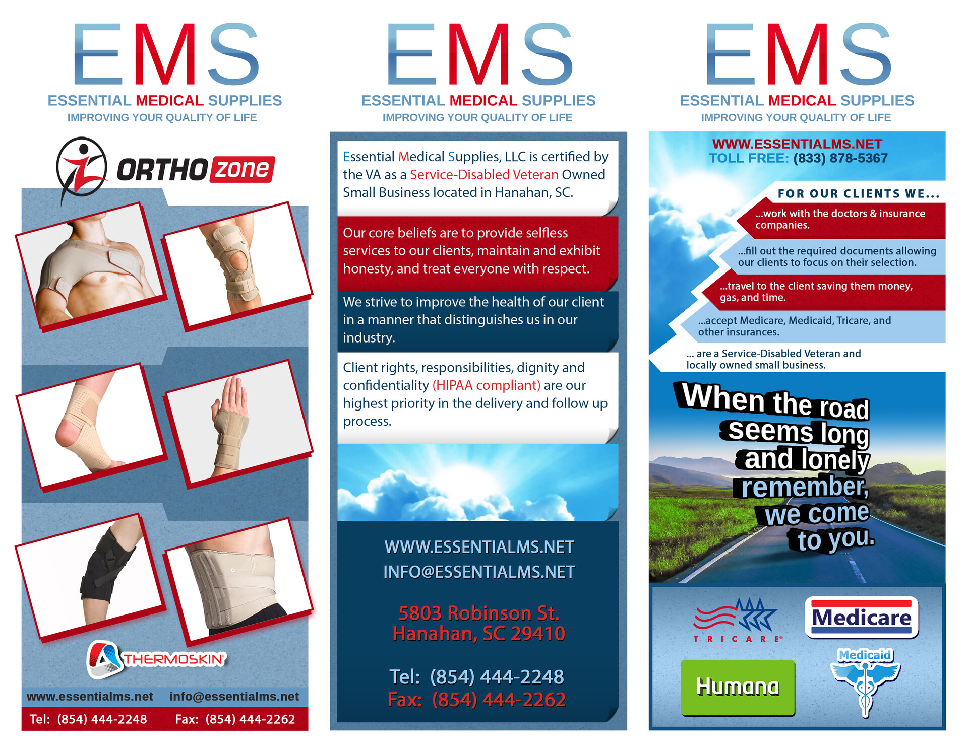 Brian McMurray - EMS TRIFOLD Graphic Design
