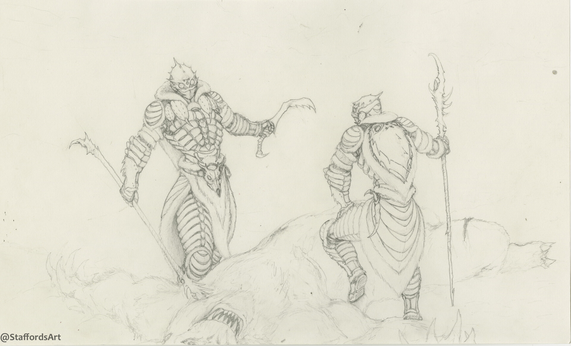 ArtStation - Elder Scrolls bug armor concept ideas