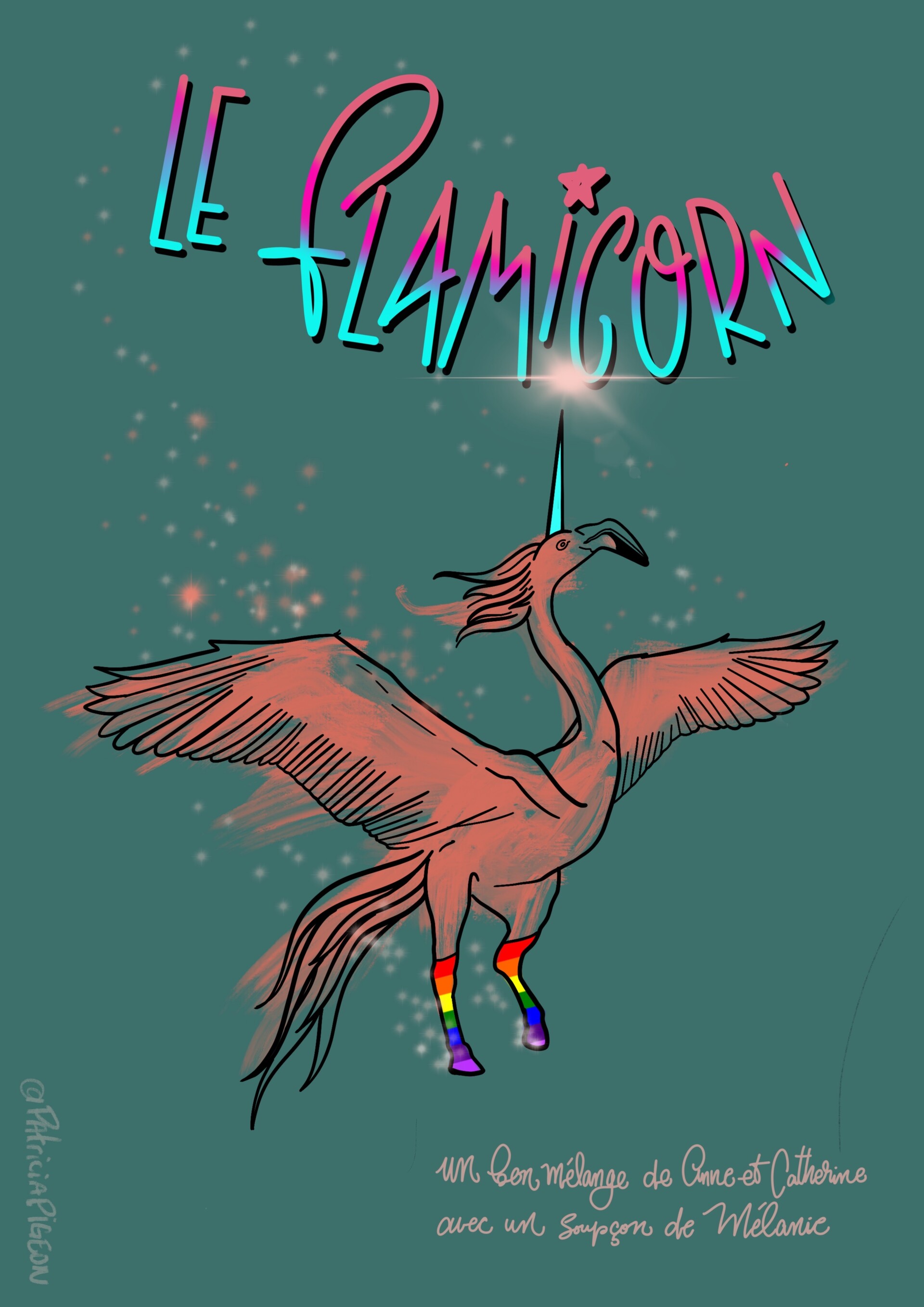 ArtStation - Le flamicorn