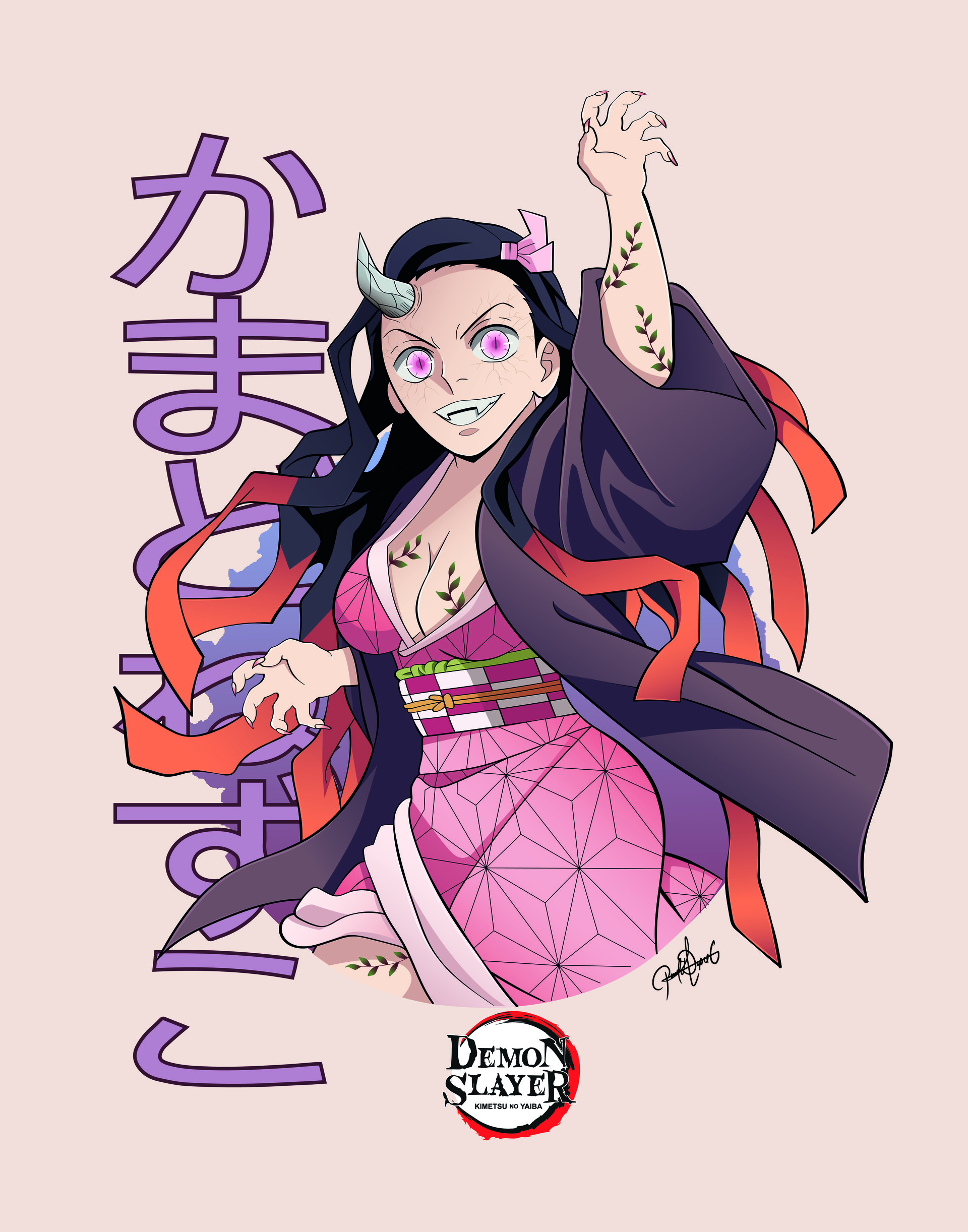 ArtStation - Nezuko Kamado - Demon Slayer