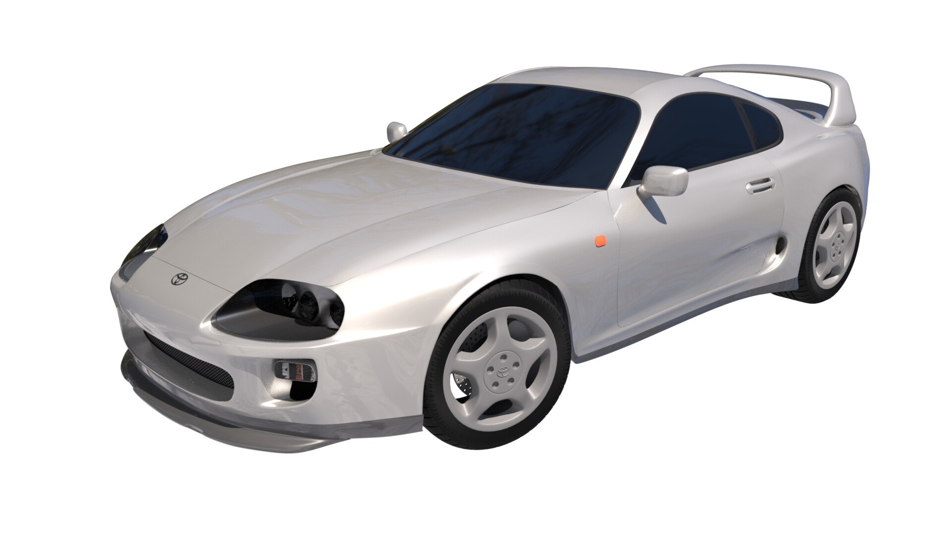 ArtStation - 1998 Supra 3d model