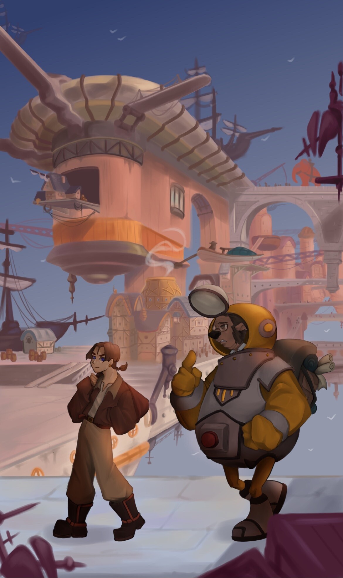ArtStation - Treasure Planet Study