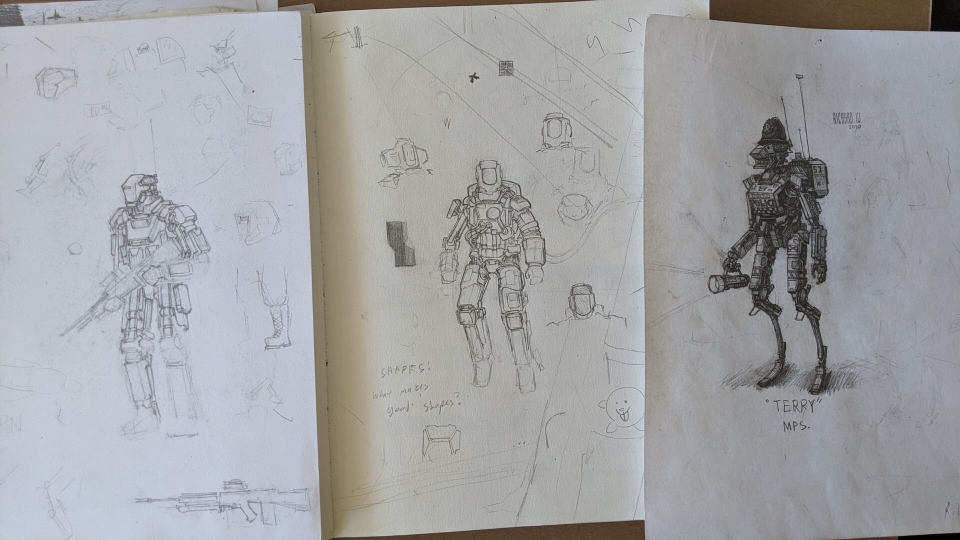 ArtStation - Machine Sketches