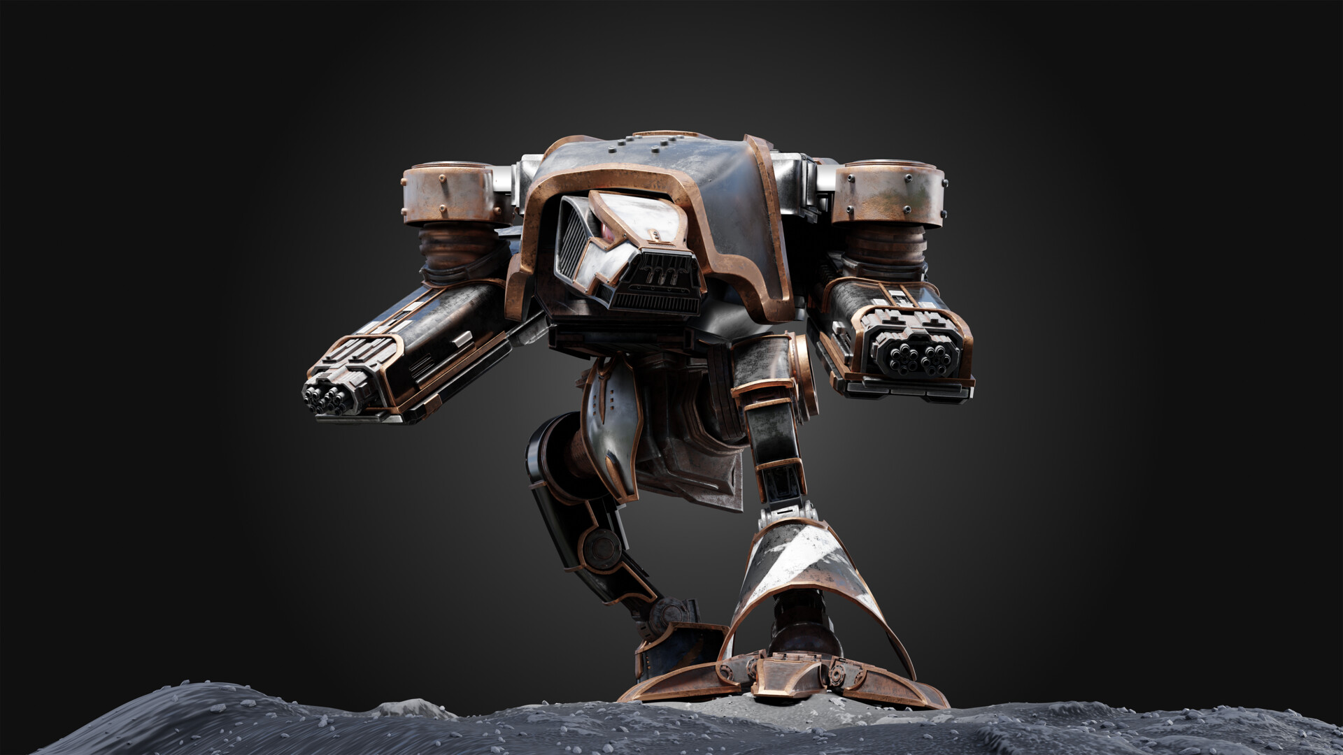 ArtStation - Warhammer 40k Warhound-class Titan