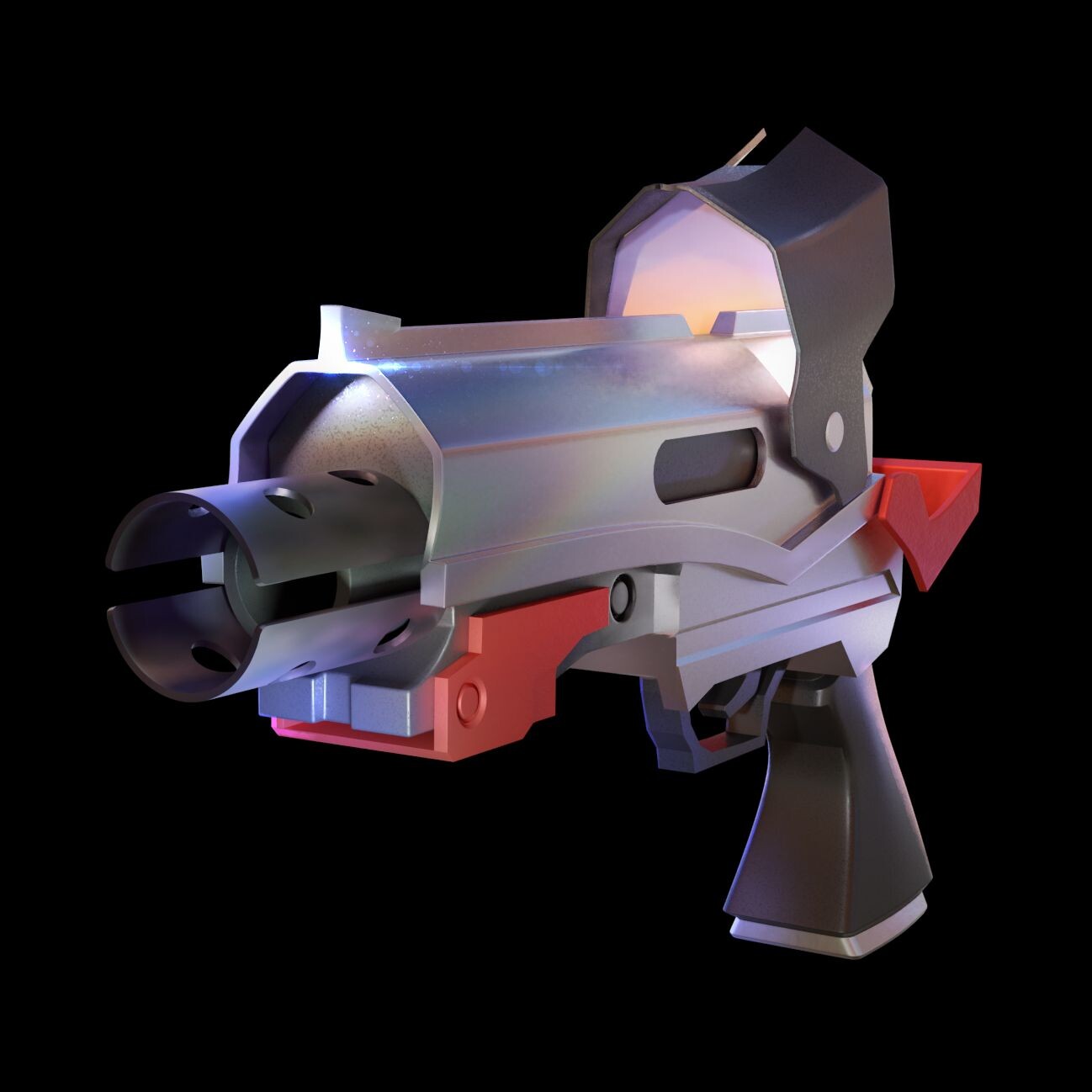 ArtStation - blender gun