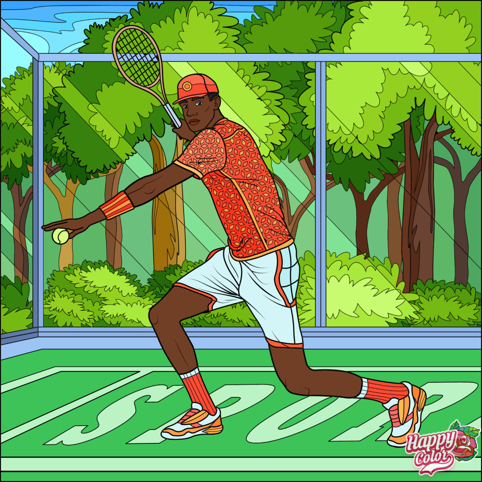 ArtStation - Tennis 🎾 Player Game