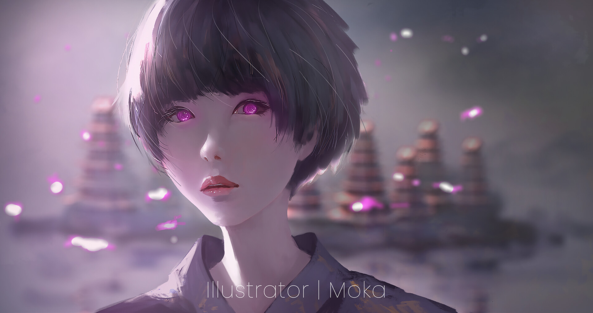 ArtStation - JADE BY WLOP FANART BY MOKA