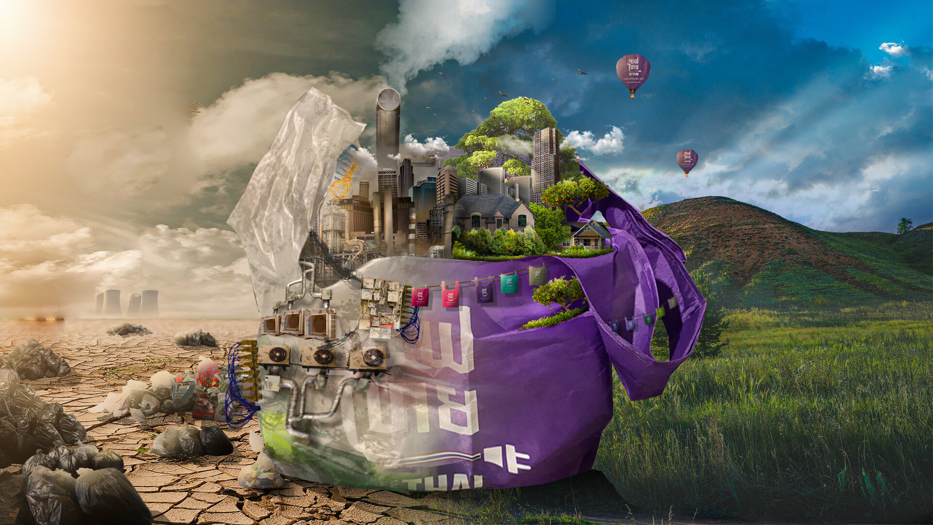 ArtStation - ถุงผ้าเซฟโลก