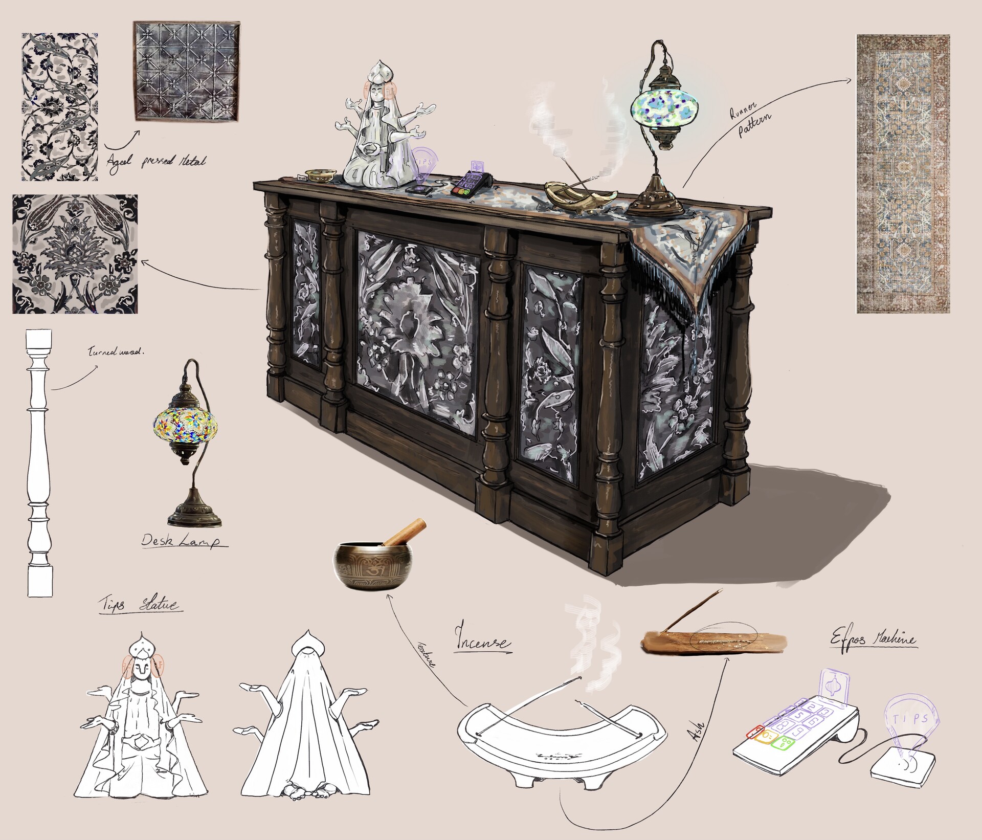 ArtStation - Lantern Store: Props